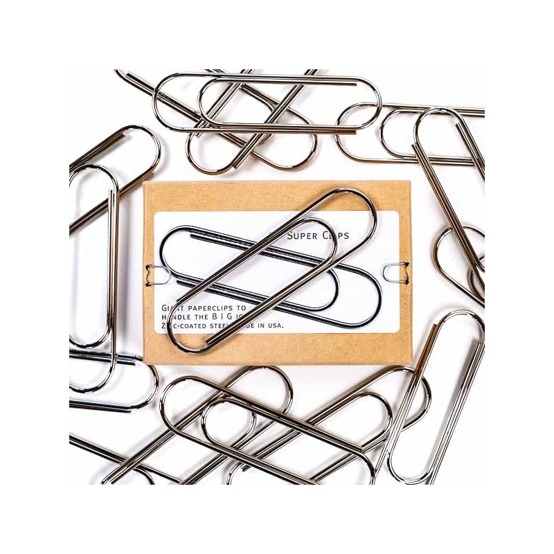 Super clips - Box of 15 ⎟ lecomptoiramericain