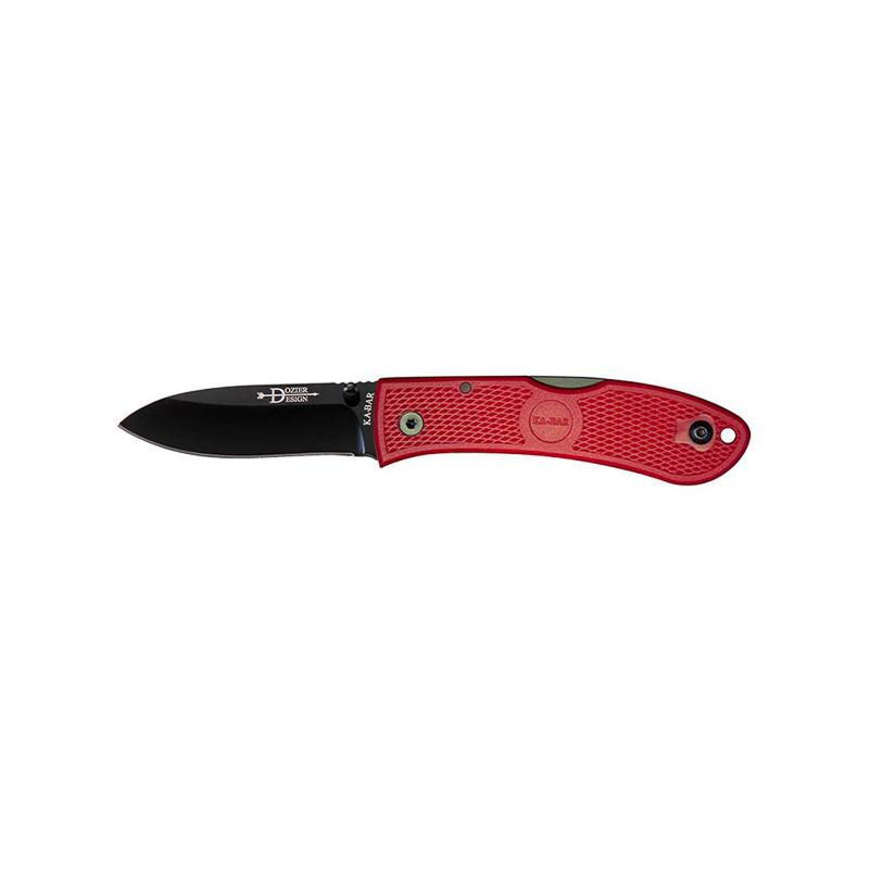 Kabar Knife Folding Hunter Red