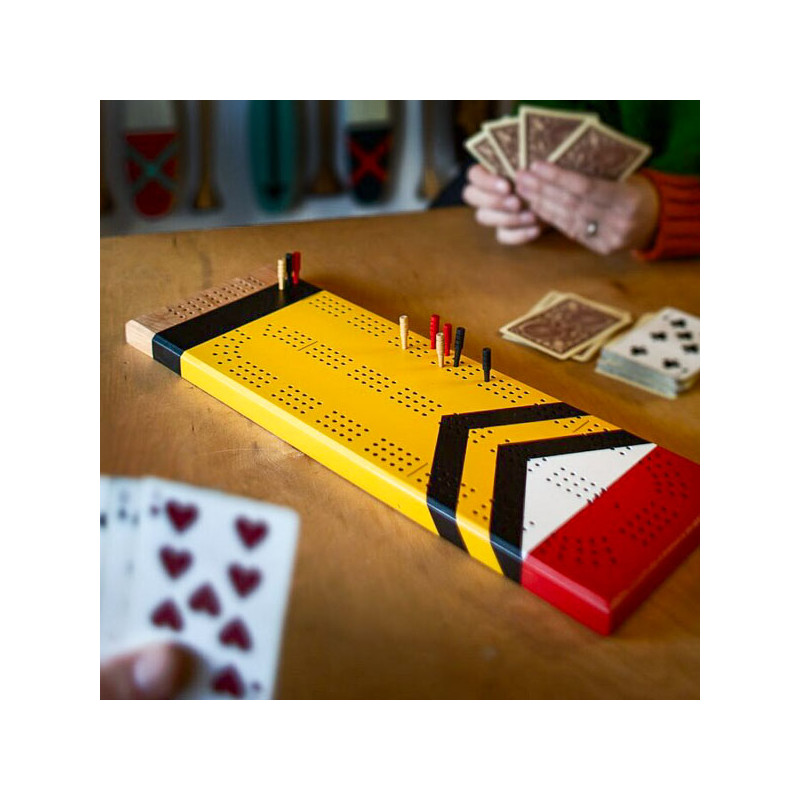 Planche de jeu cribbage Dalle des Morts ⎜SANBORN CANOE made in USA