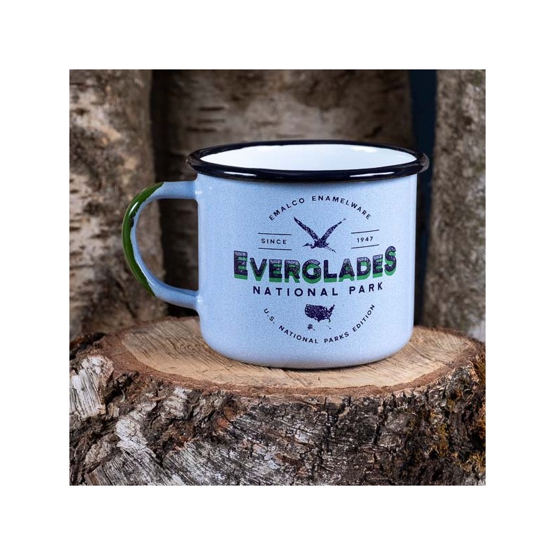 Everglades National Park enamel mug