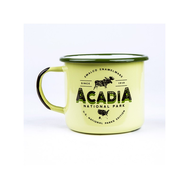 Acadia National Park enamel mug