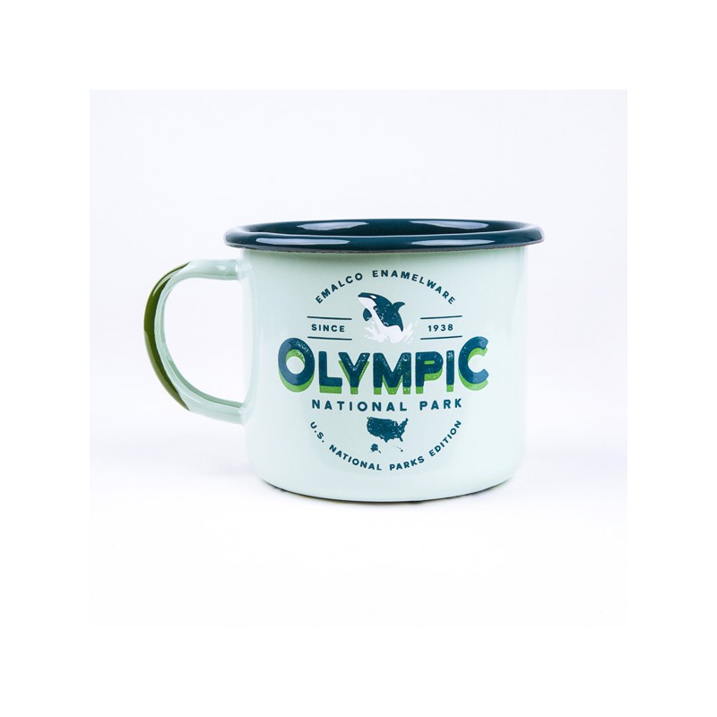 Olympic National Park enamel mug