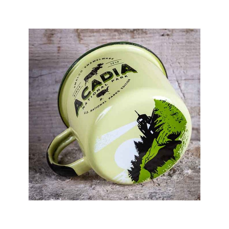 Acadia National Park enamel mug