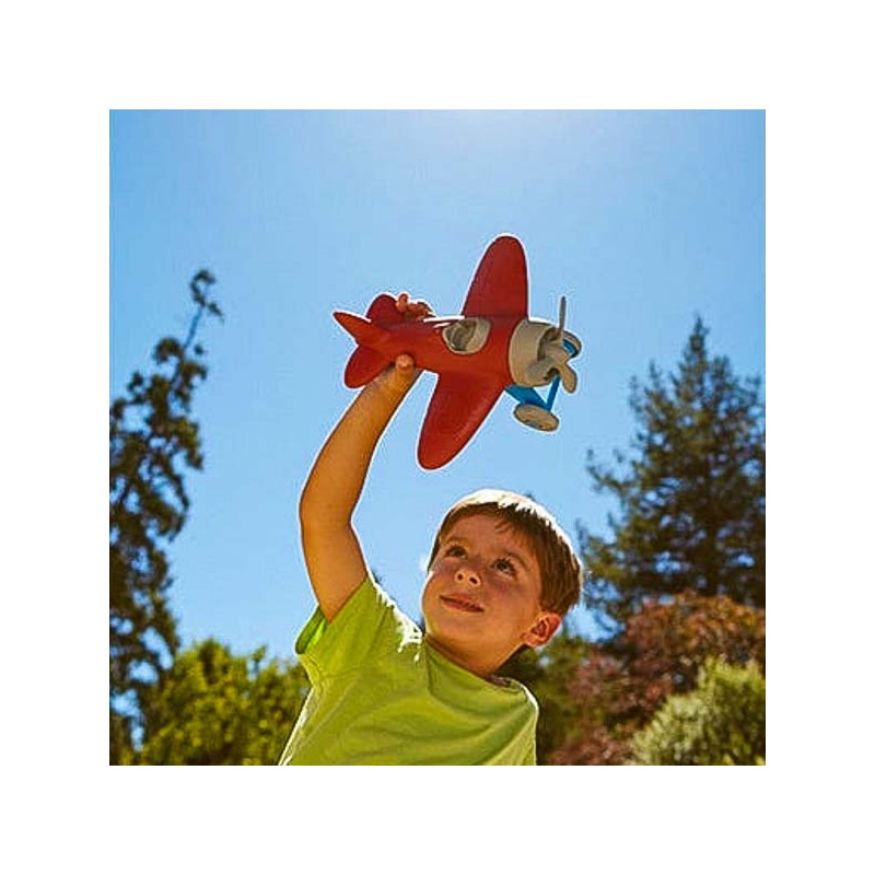 Green Toys Red and blue plane - Made in USA⎜ LE COMPTOIR AMERICAIN