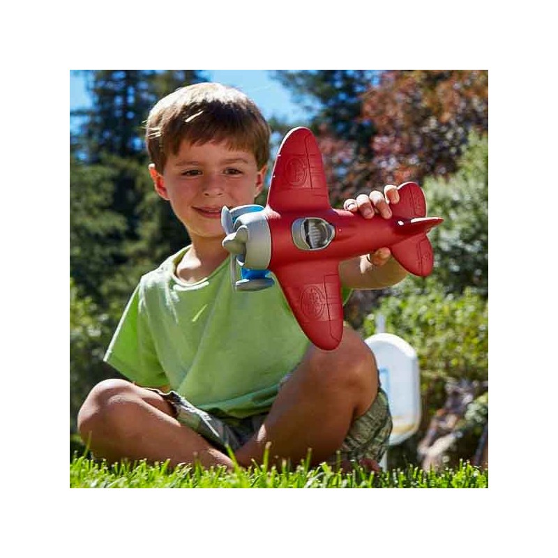 Green Toys Red and blue plane - Made in USA⎜ LE COMPTOIR AMERICAIN