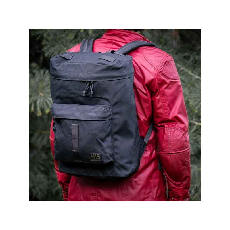 Black backpack MIS1005 made in USA
