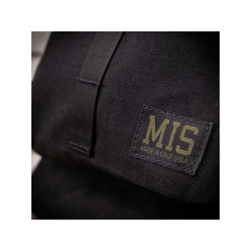 Black backpack MIS1005 made in USA