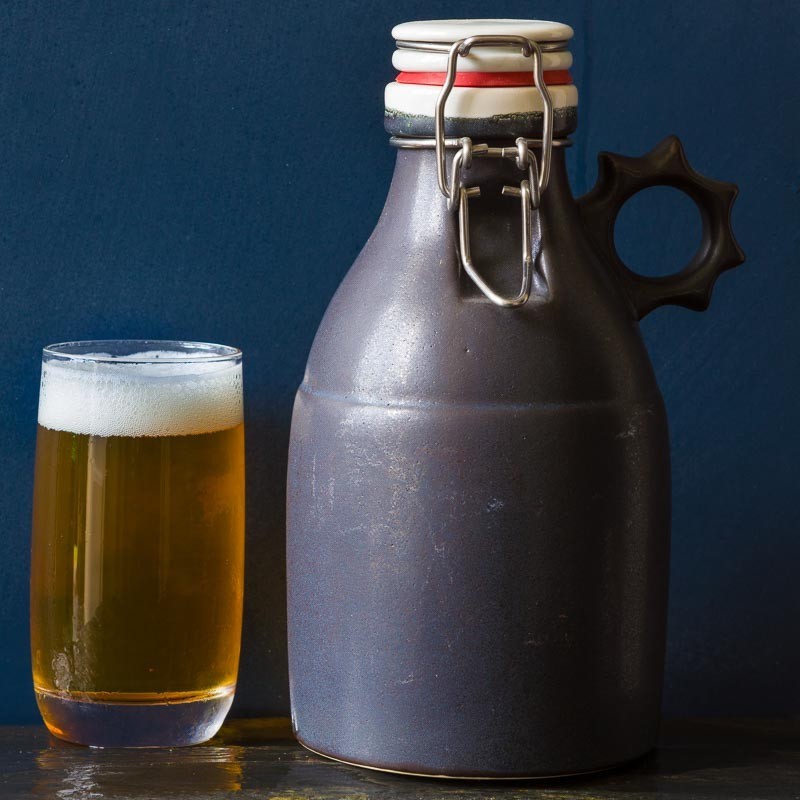 GROWLER MATTE BLACK 32oz (0.960L) made in USA ⎟ lecomptoiramericain