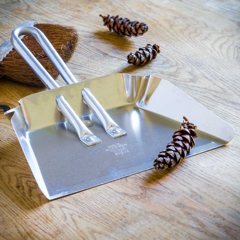 17" Extra Heavy Aluminum Duty Dust Pan MADE IN USA⎟ lecomptoiramericain