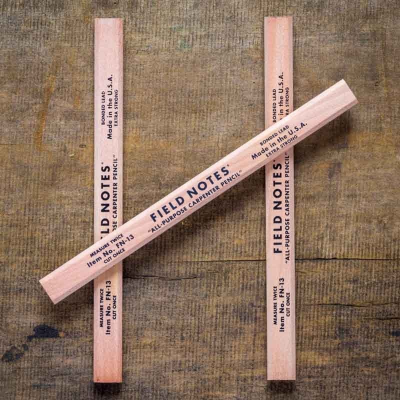 Carpenter Pencil 3-Pack⎟FIELD NOTES⎟LE COMPTOIR AMERICAIN