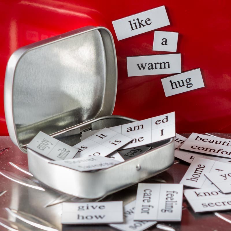 WORD MAGNETS MADE IN USA ⎜MAGNETIC POETRY ⎜LE COMPTOIR AMERICAIN