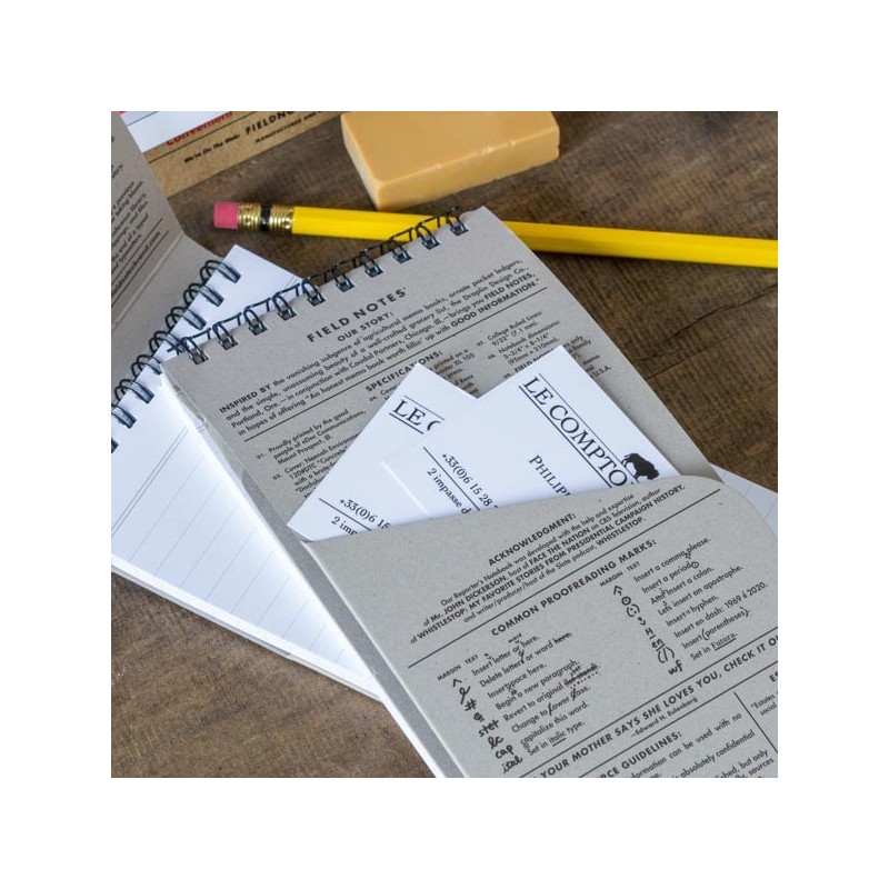 FIELD NOTES REPORTER NOTEBOOK⎟FIELD NOTES⎟LE COMPTOIR AMERICAIN