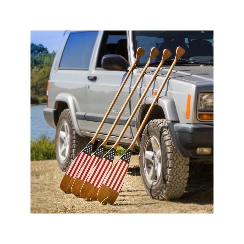 Artisan Painted Paddle Stars and Stripes handmade in USA ⎜SANBORN CANOE ...