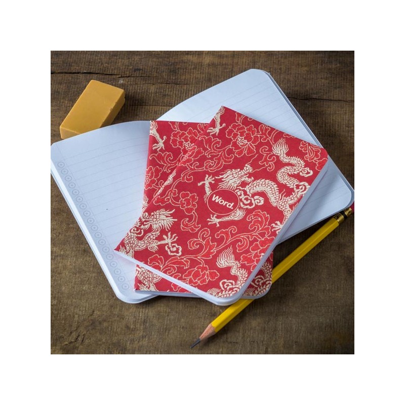 RED DRAGON NOTEBOOK ⎟le comptoir americain