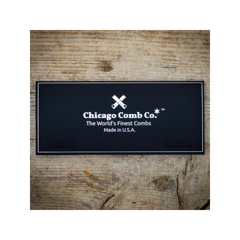 CHICAGO COMB "THE CLASSIC" engraved made in USA⎟ lecomptoiramericain