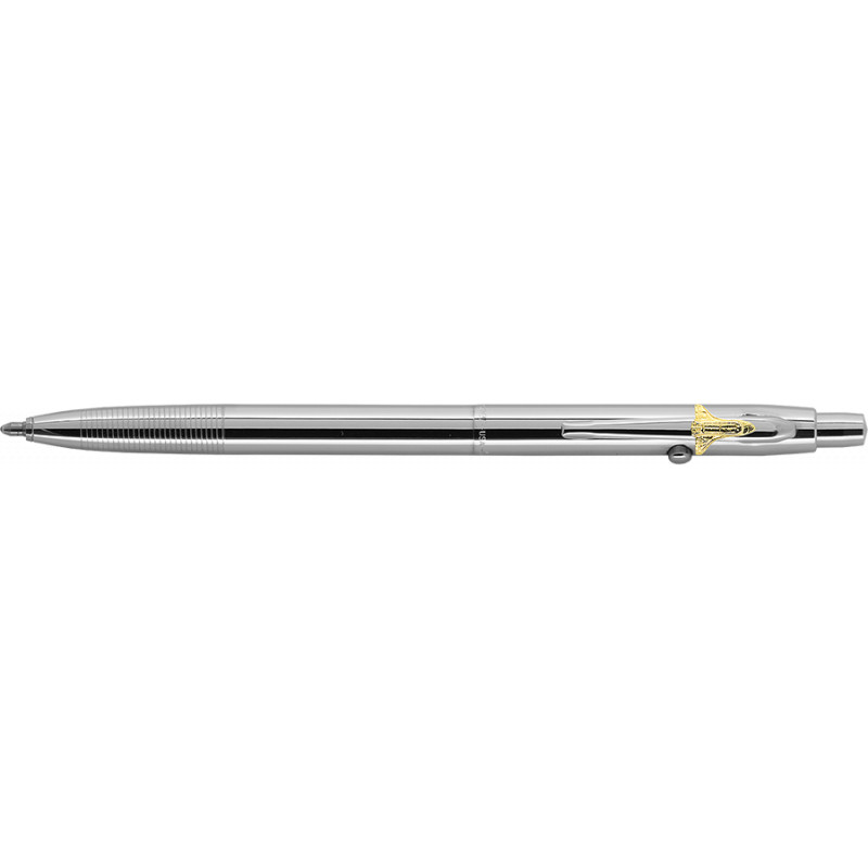 Stylo métal Fisher Space Pen One Chromé avec navette spatiale