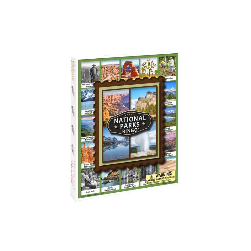 National Parcs Bingo made in USA ⎟LE COMPTOIR AMERICAIN
