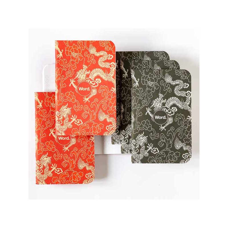 RED DRAGON NOTEBOOK ⎟le comptoir americain