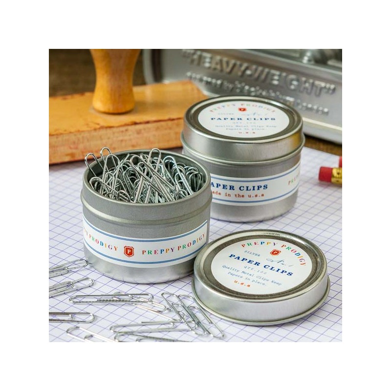 Paper clips - Box of 100 ⎟ lecomptoiramericain