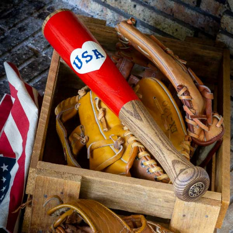 Hand made mini baseball bat