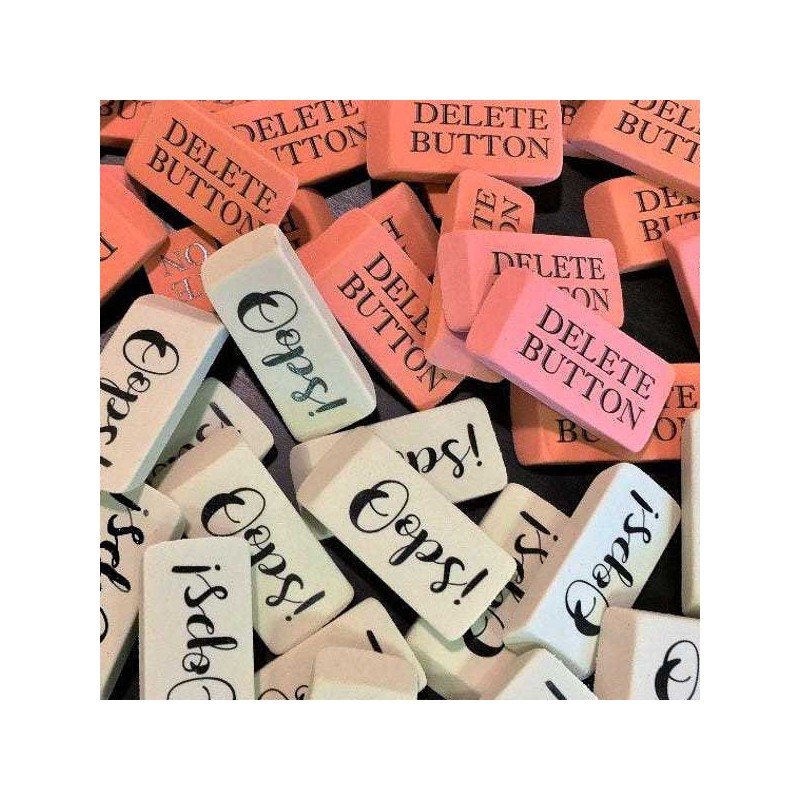 Set of two erasers ⎟ lecomptoiramericain